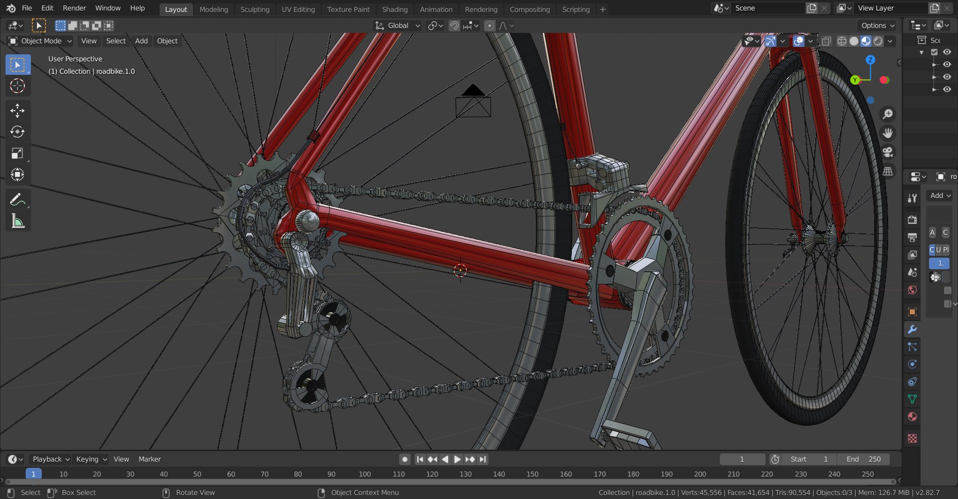 Free 3D Model Road Bike - TurboSquid 1577352