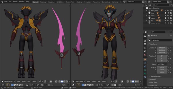 3D Windblade Transformers Prime model - TurboSquid 1800759