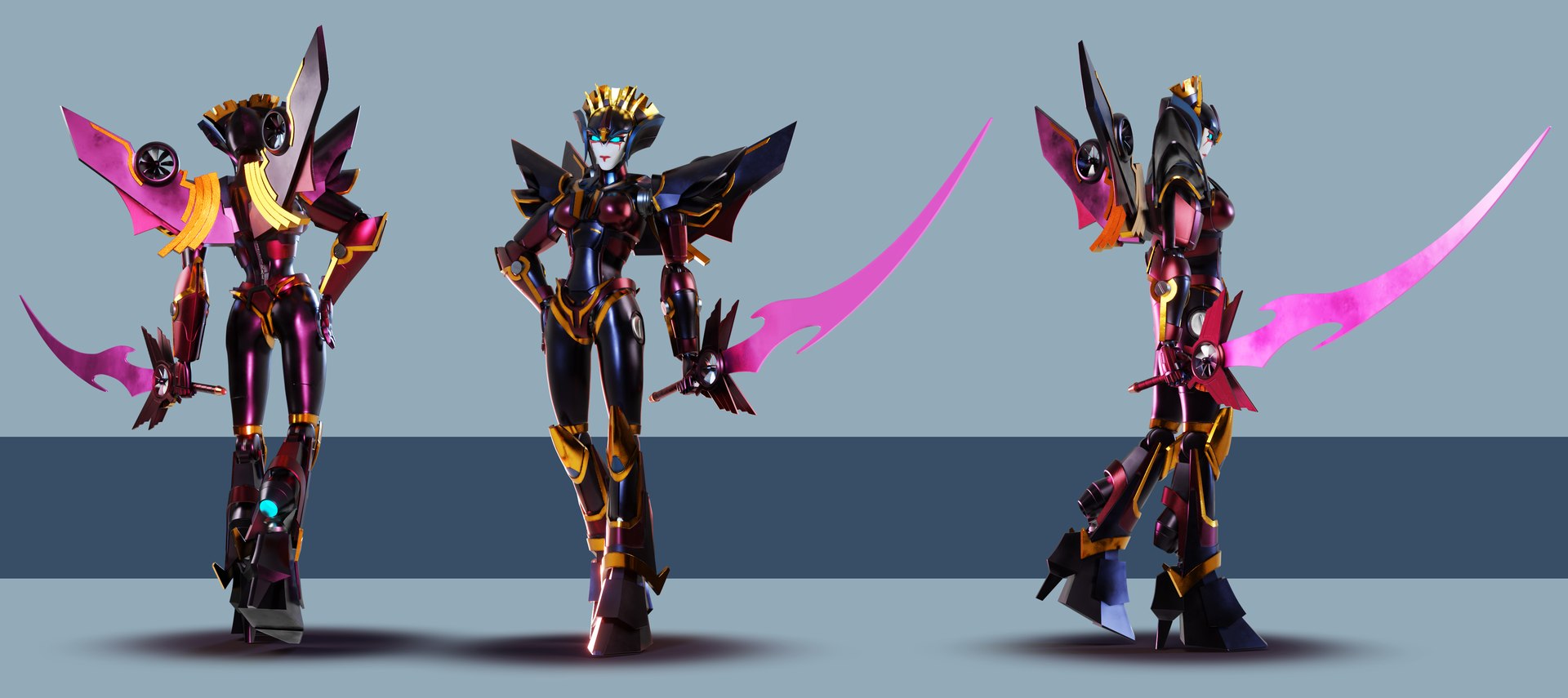 3D Windblade Transformers Prime Model - TurboSquid 1800759