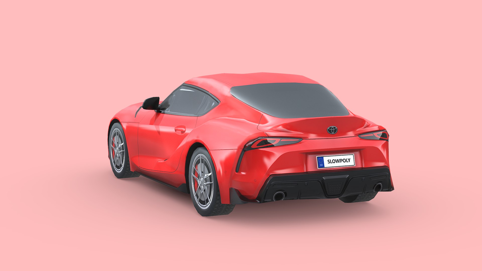 Toyota Supra 2020 Model - TurboSquid 2119678