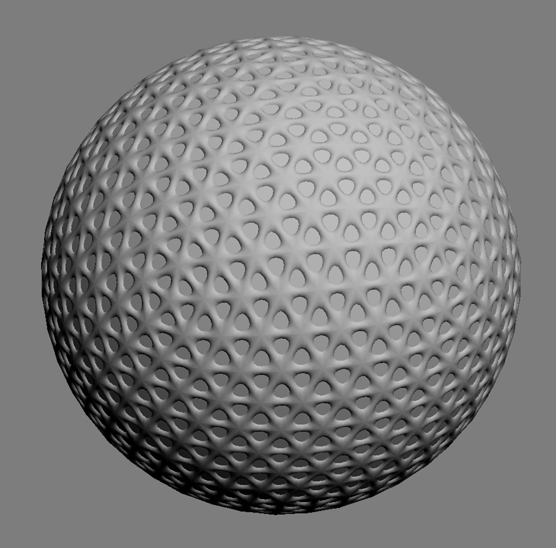 Abstract Ball 3D Model - TurboSquid 1297315