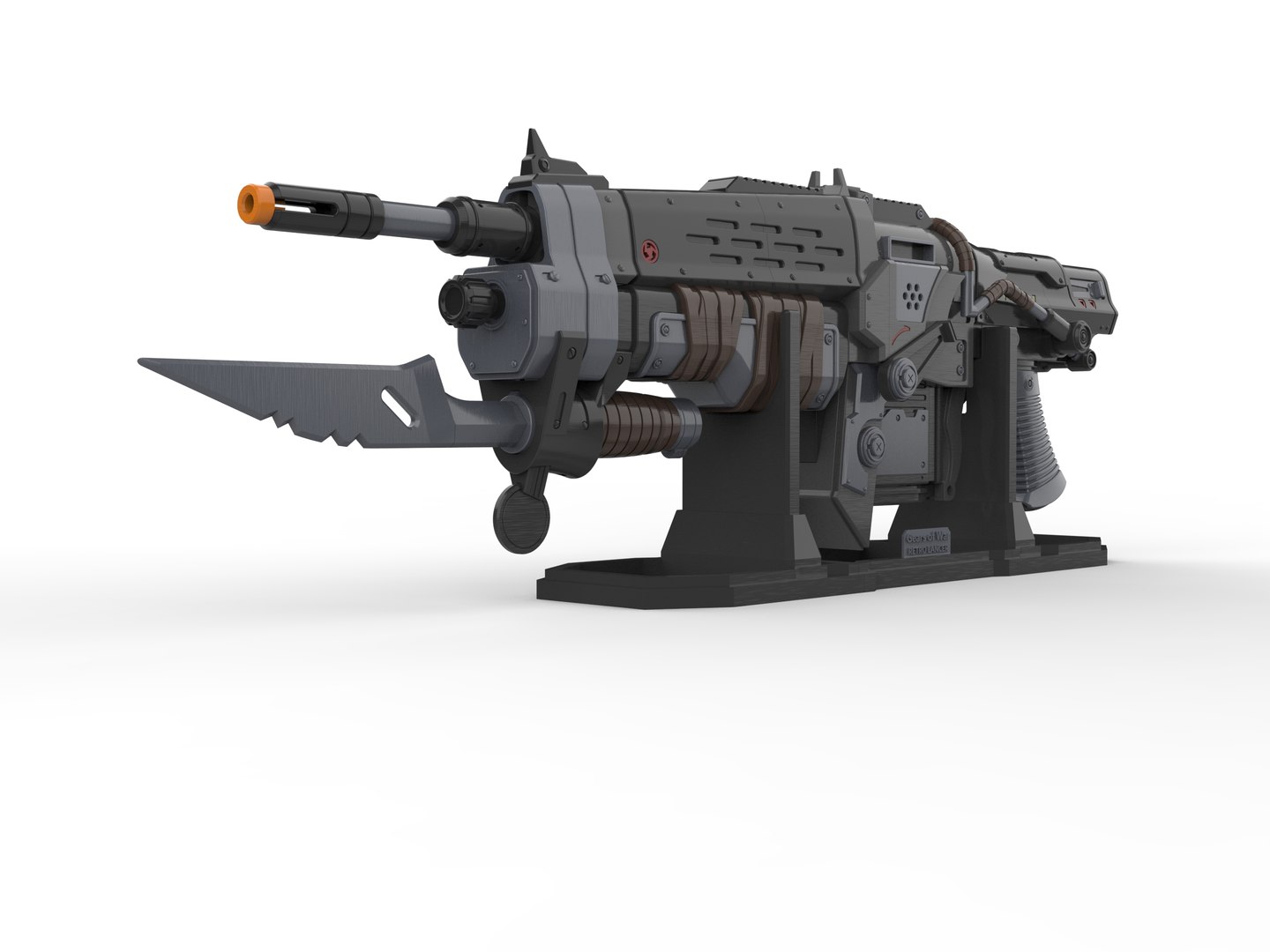 3D model Retro Lancer - Gears of War - Printable 3d model - STL files ...