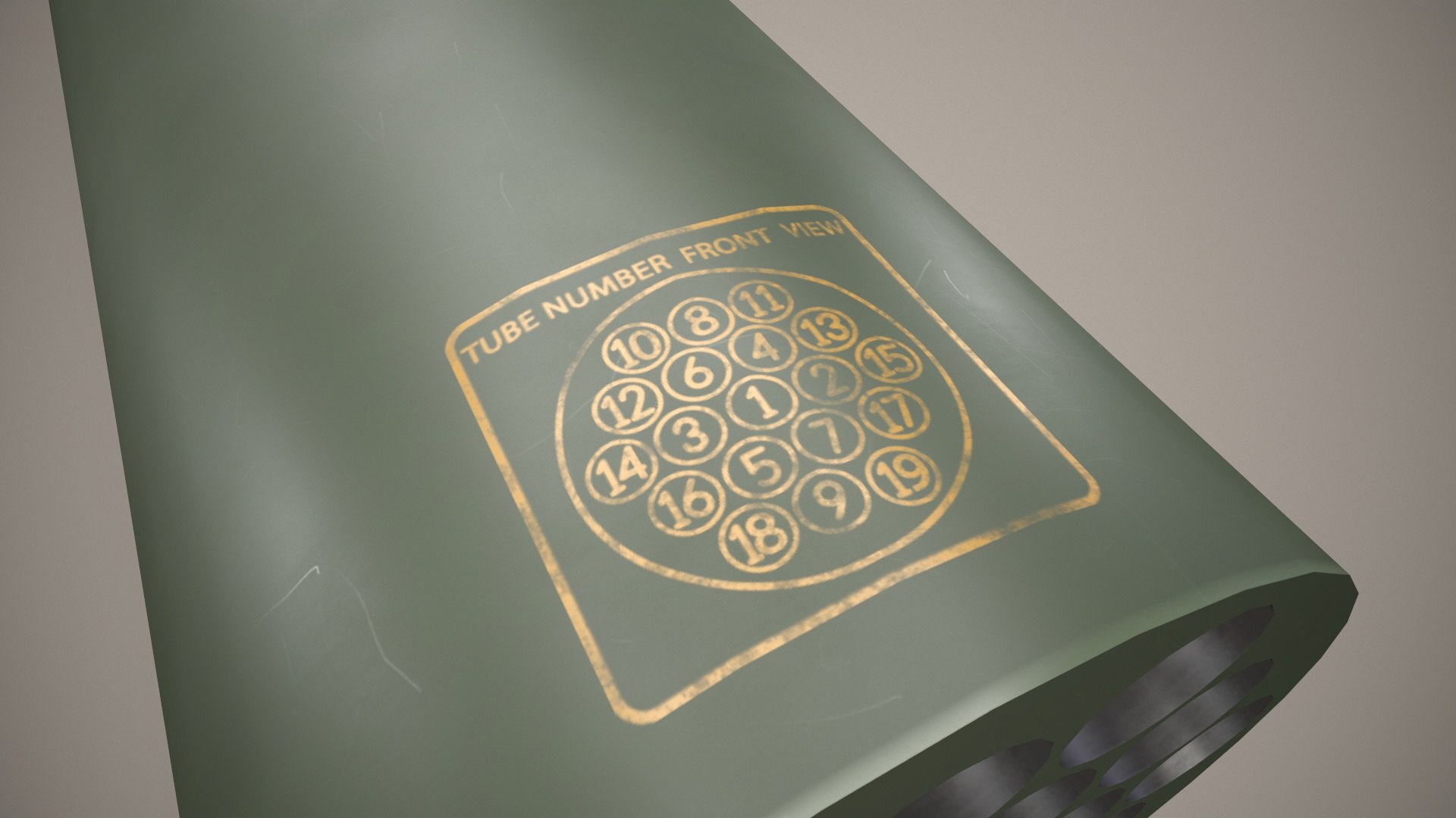 3D Rocket Launcher FZ225 With Missiles Model - TurboSquid 2205714