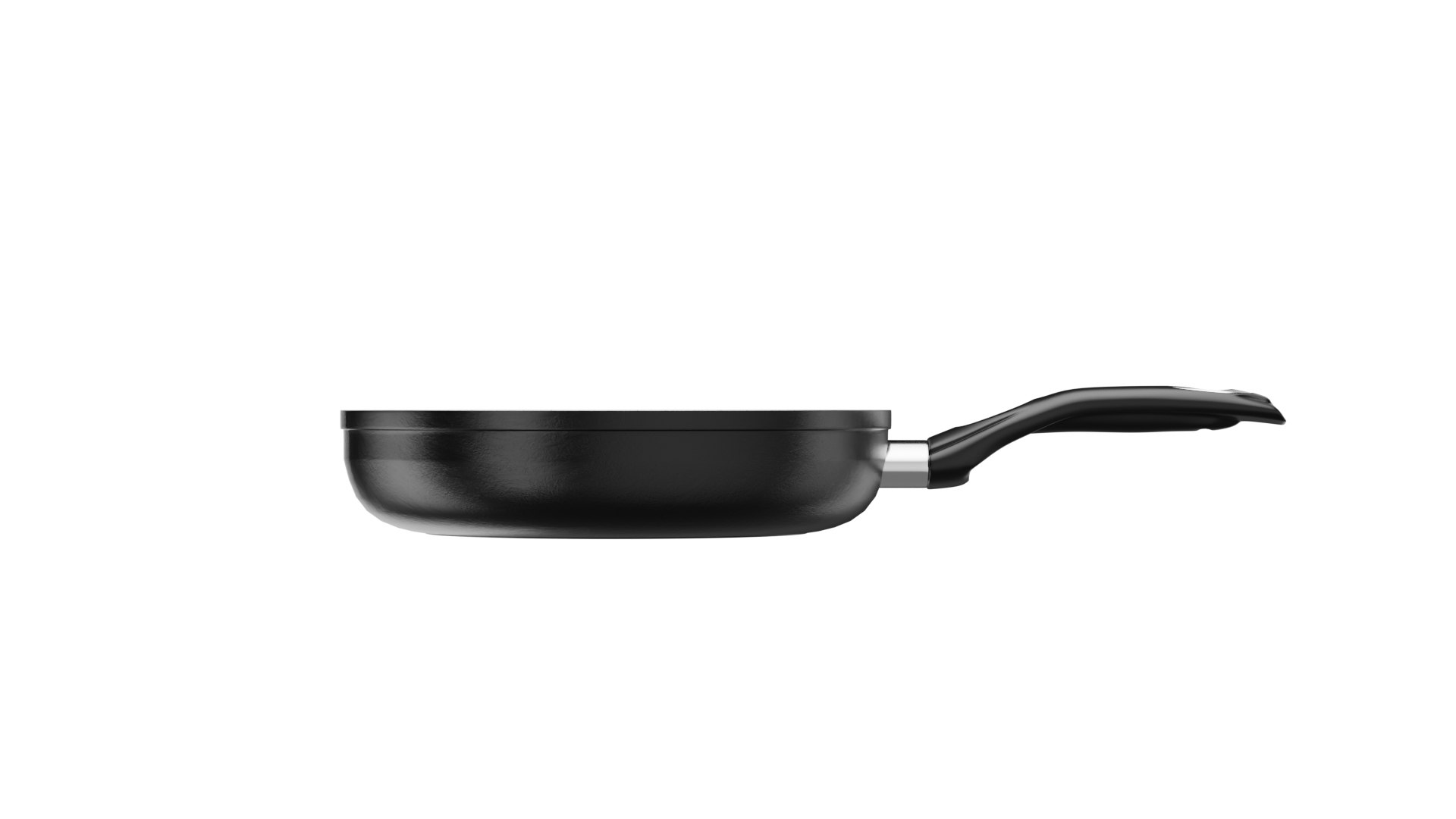 3D Black Frying Pan Model - TurboSquid 2289810