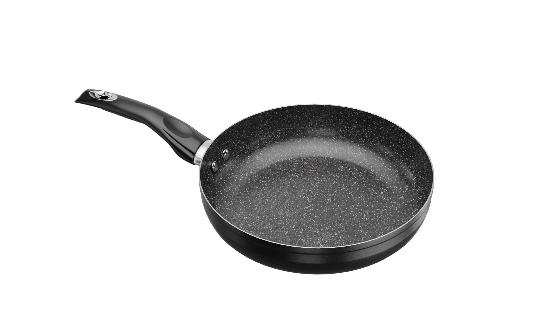 3D Black Frying Pan Model - TurboSquid 2289810