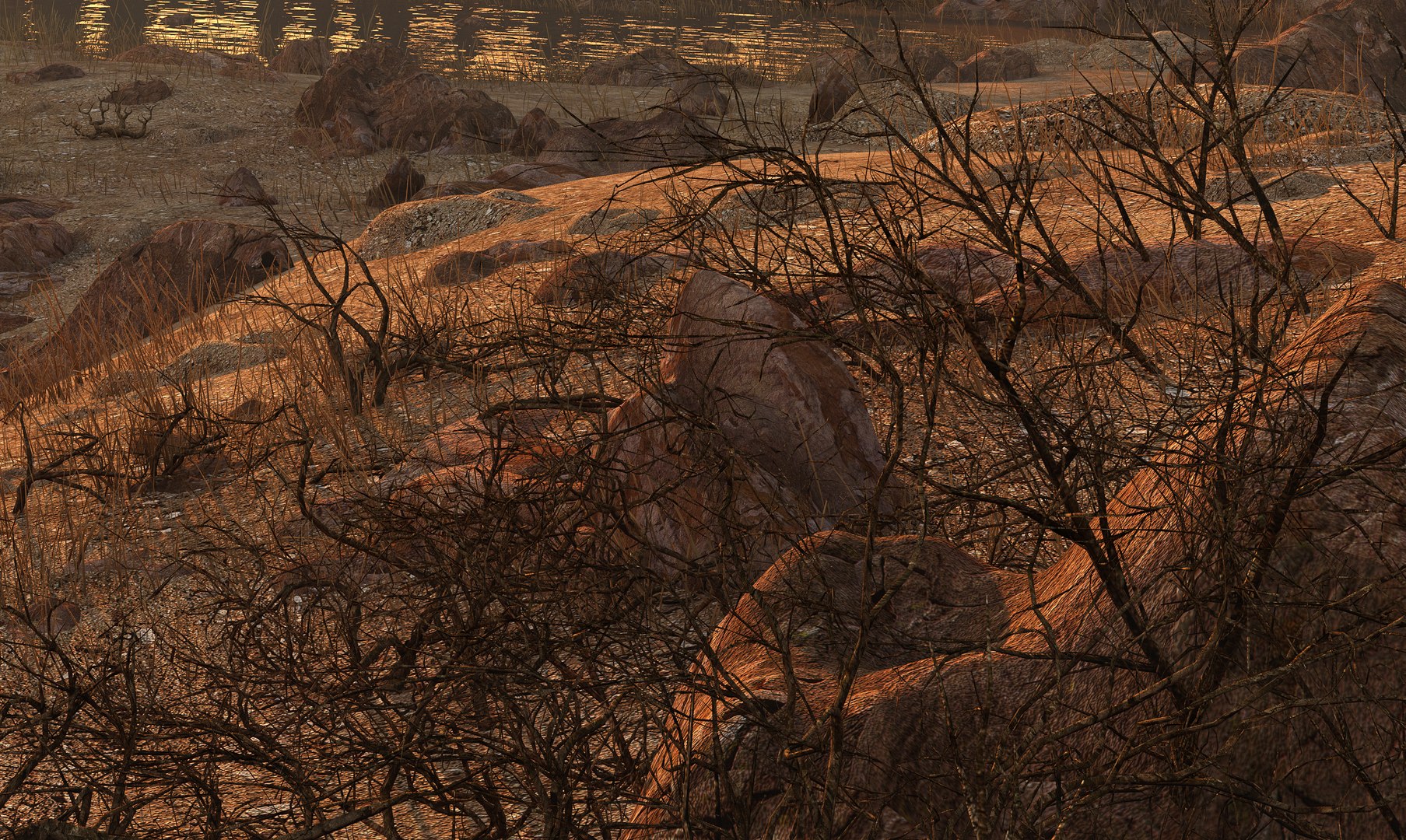 3D Desert Water Wood House Model - TurboSquid 1767236