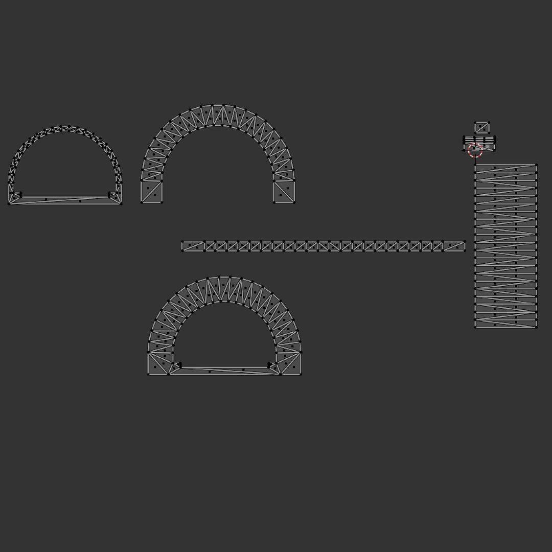 Modular Tunnel 3D Model - TurboSquid 2471808