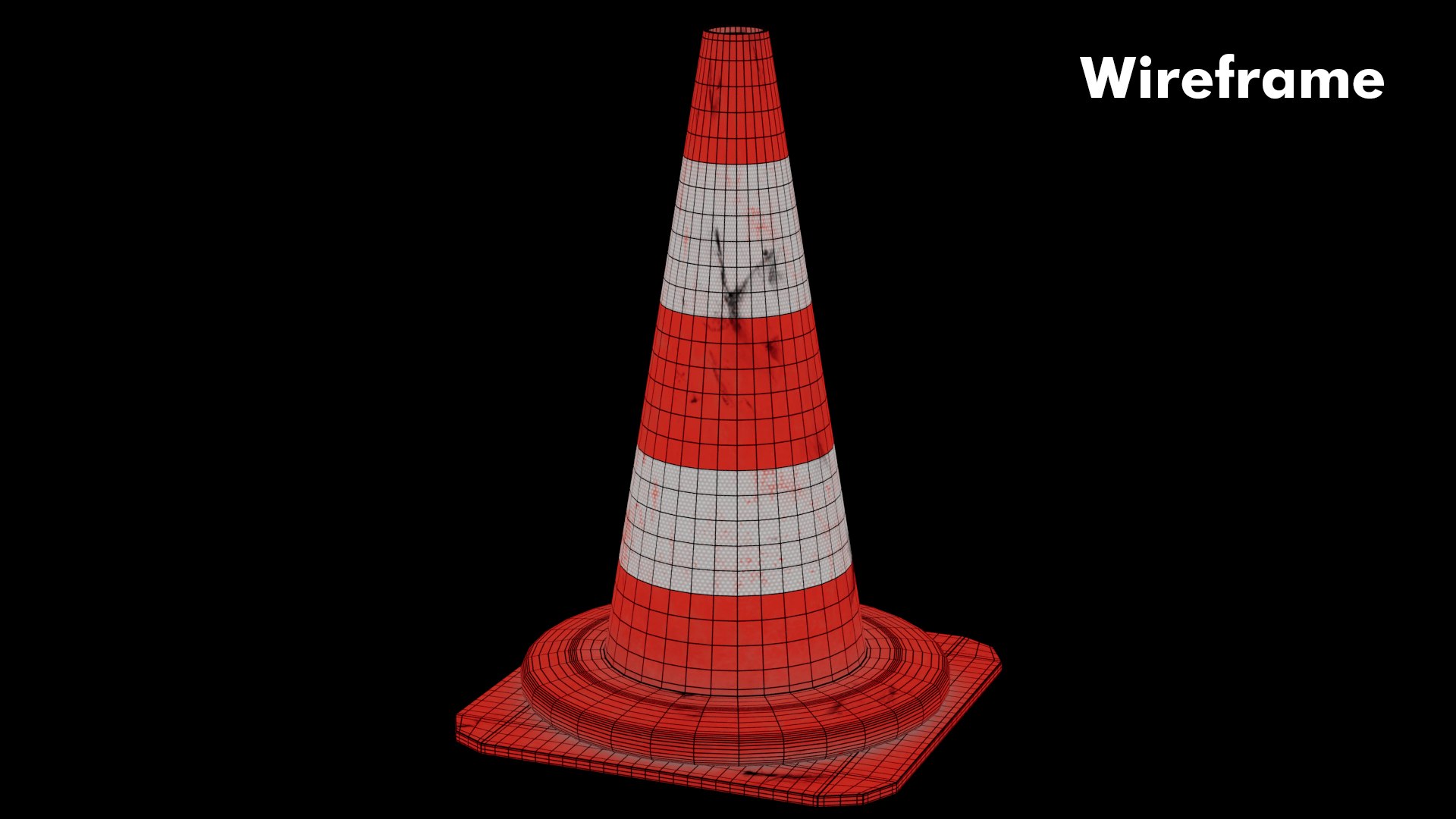City Road Cone 3D Asset 3D - TurboSquid 2519585