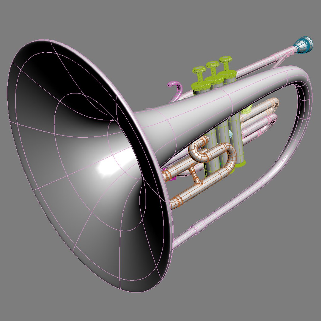 Mellophone Model - TurboSquid 1297772