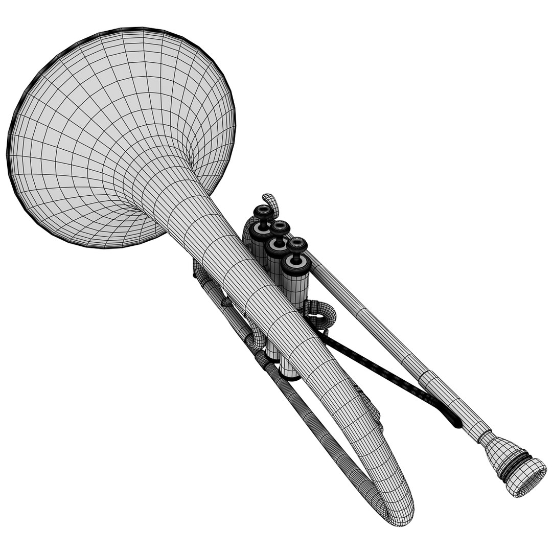 Mellophone Model - TurboSquid 1297772