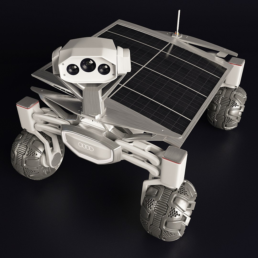 Rover moon quattro 3D model - TurboSquid 1391820
