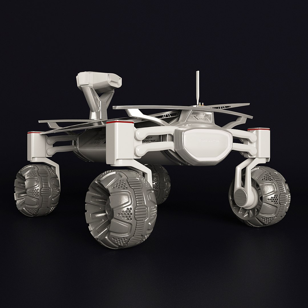 Rover moon quattro 3D model - TurboSquid 1391820
