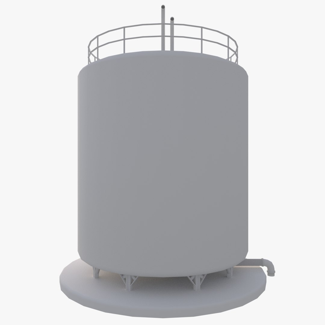 Industrial Tank 3D Model - TurboSquid 1258021