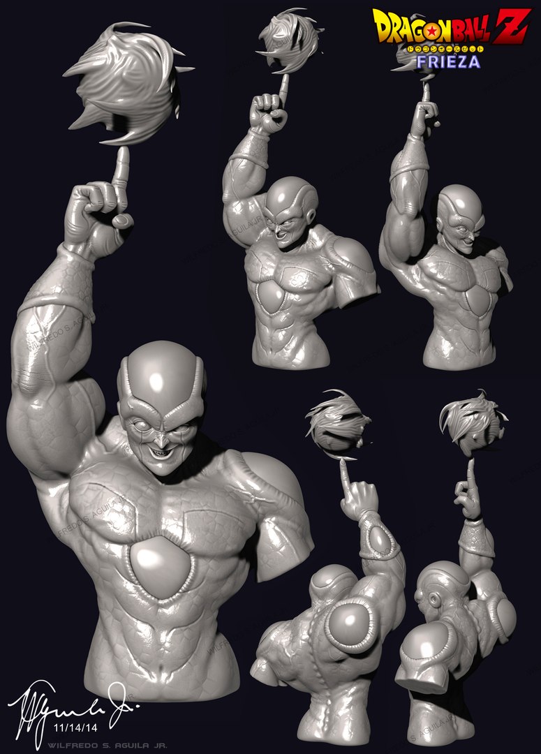 3d Model Frieza Dragon Ball Z