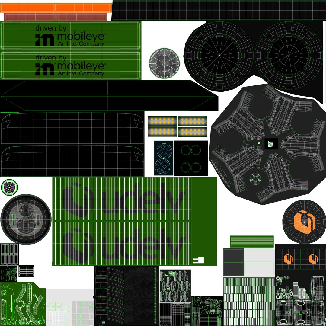 3D Udelv Green Model - TurboSquid 1907061