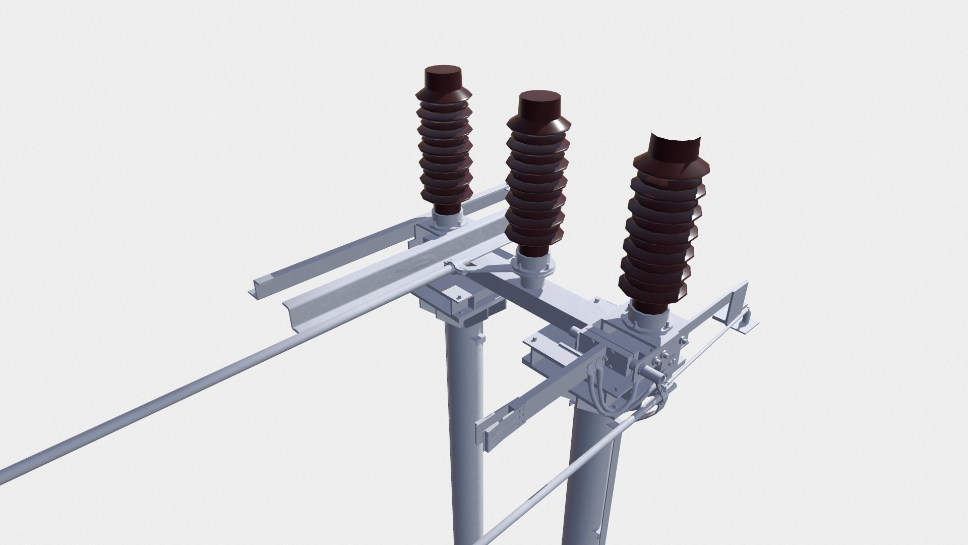 3D Model MSR Power Poll - TurboSquid 2297537