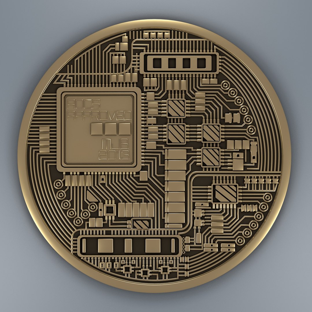 Bitcoin coin 3D model - TurboSquid 1299599
