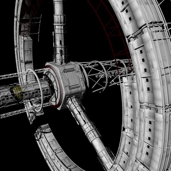 3d concept solar sail ship
