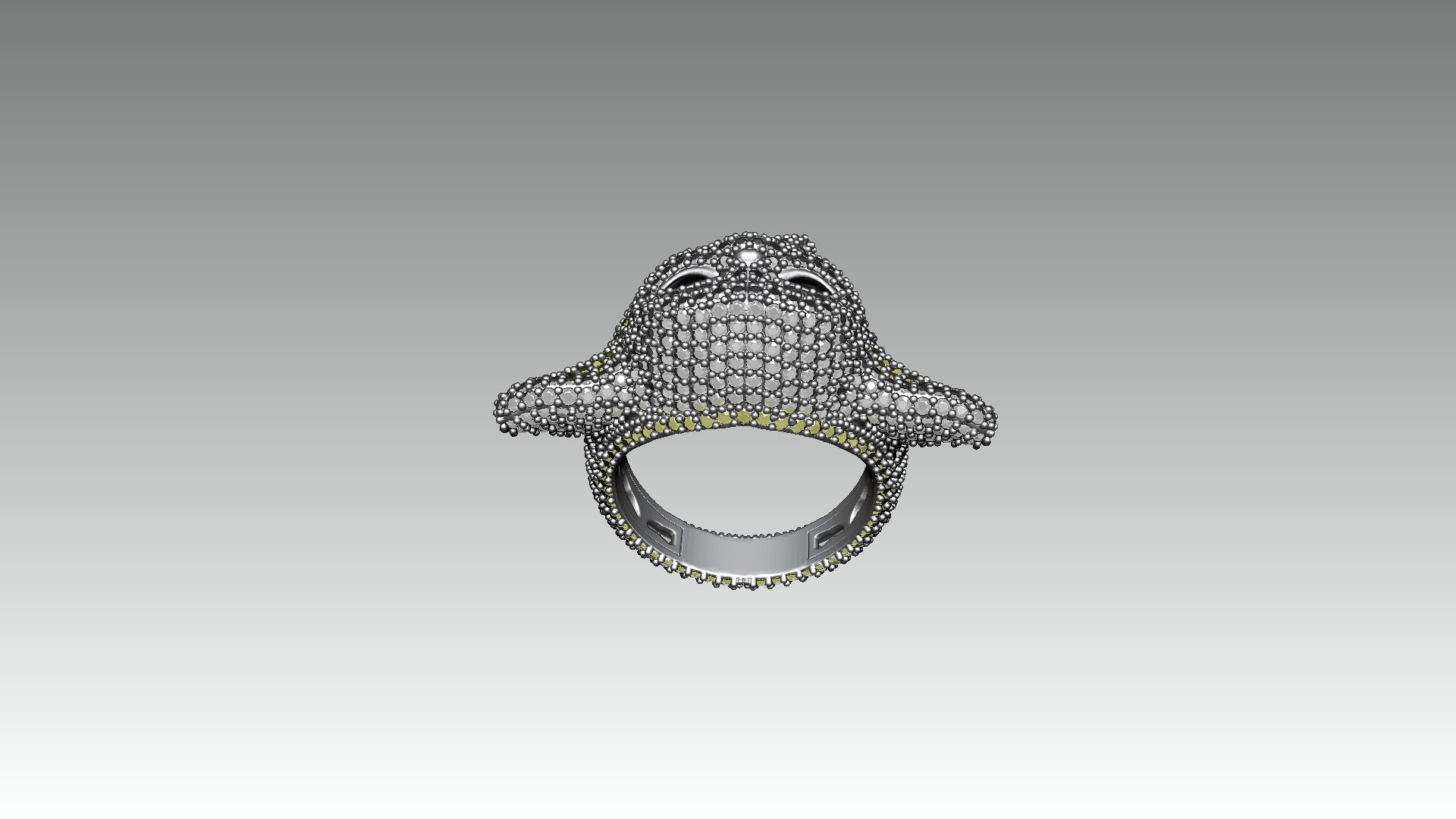 Baby Yoda Ring 3D - TurboSquid 1663812