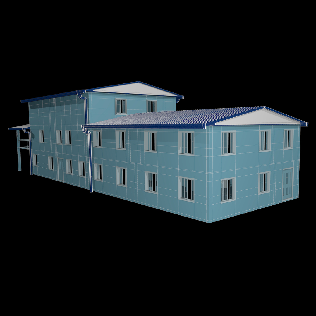 story house apartment 3d model