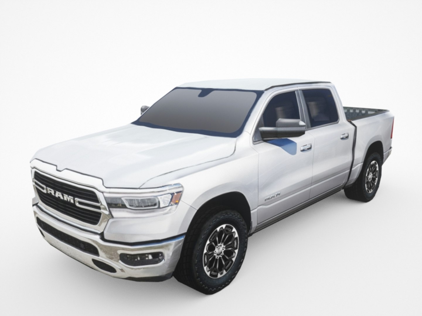 3D Model 2019 Dodge Ram 1500 - TurboSquid 1292756