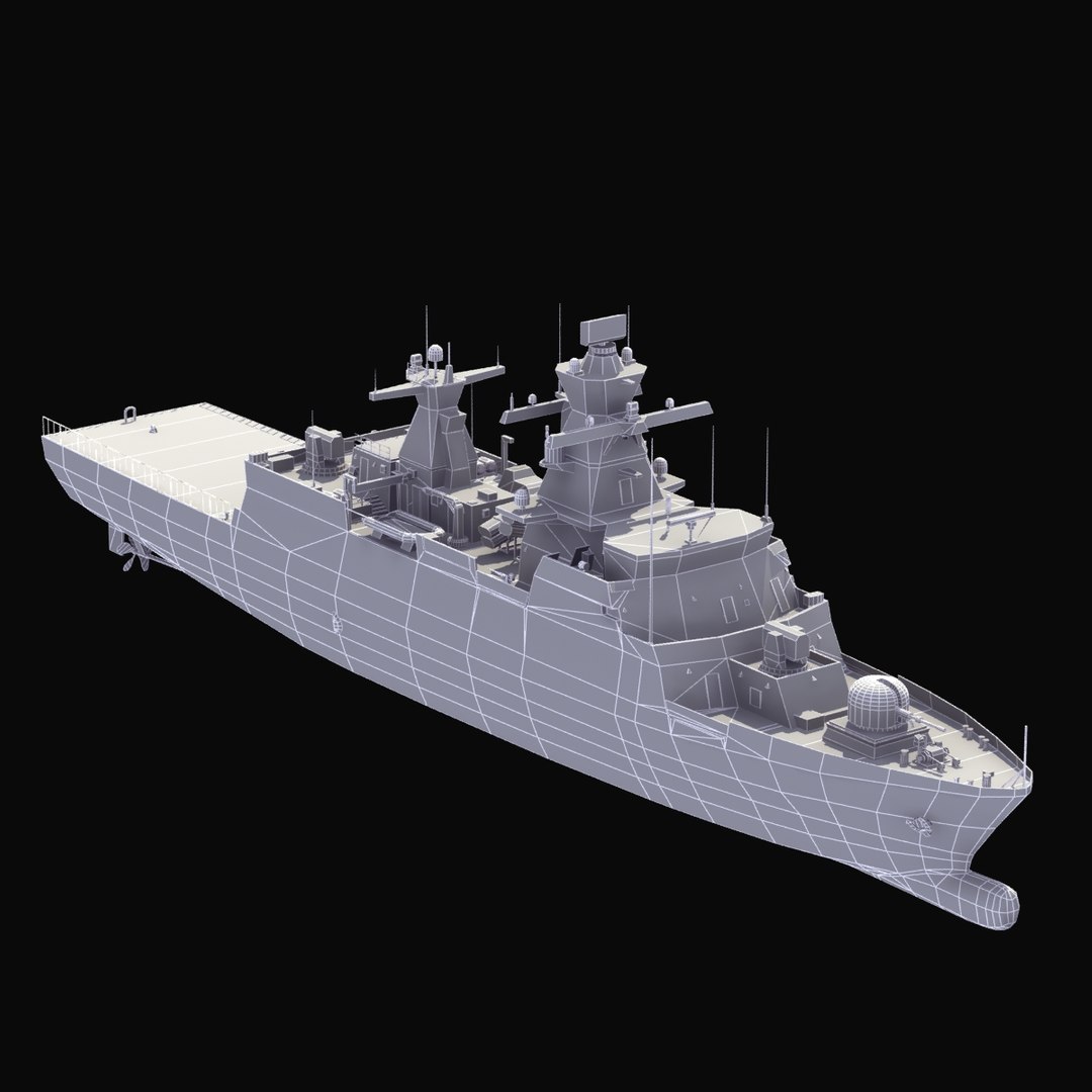 F260 Braunschweig Corvette Naval Max