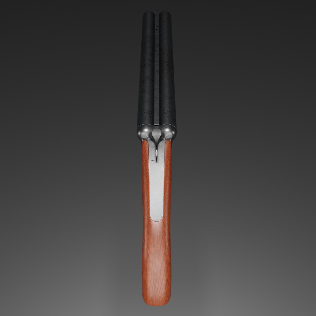Sawed-off Shotgun 3D Model - TurboSquid 2058794