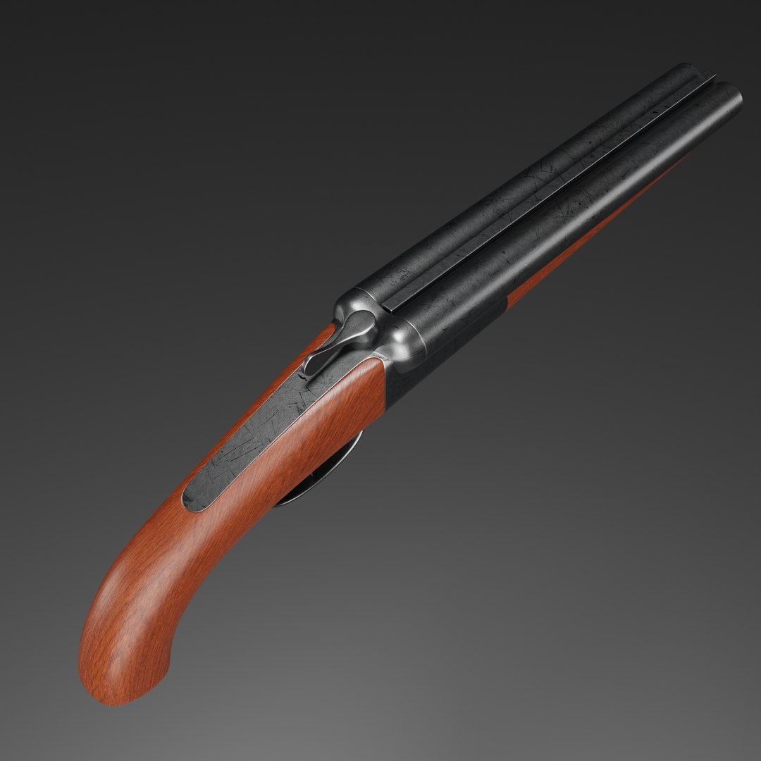 Sawed-off Shotgun 3D Model - TurboSquid 2058794