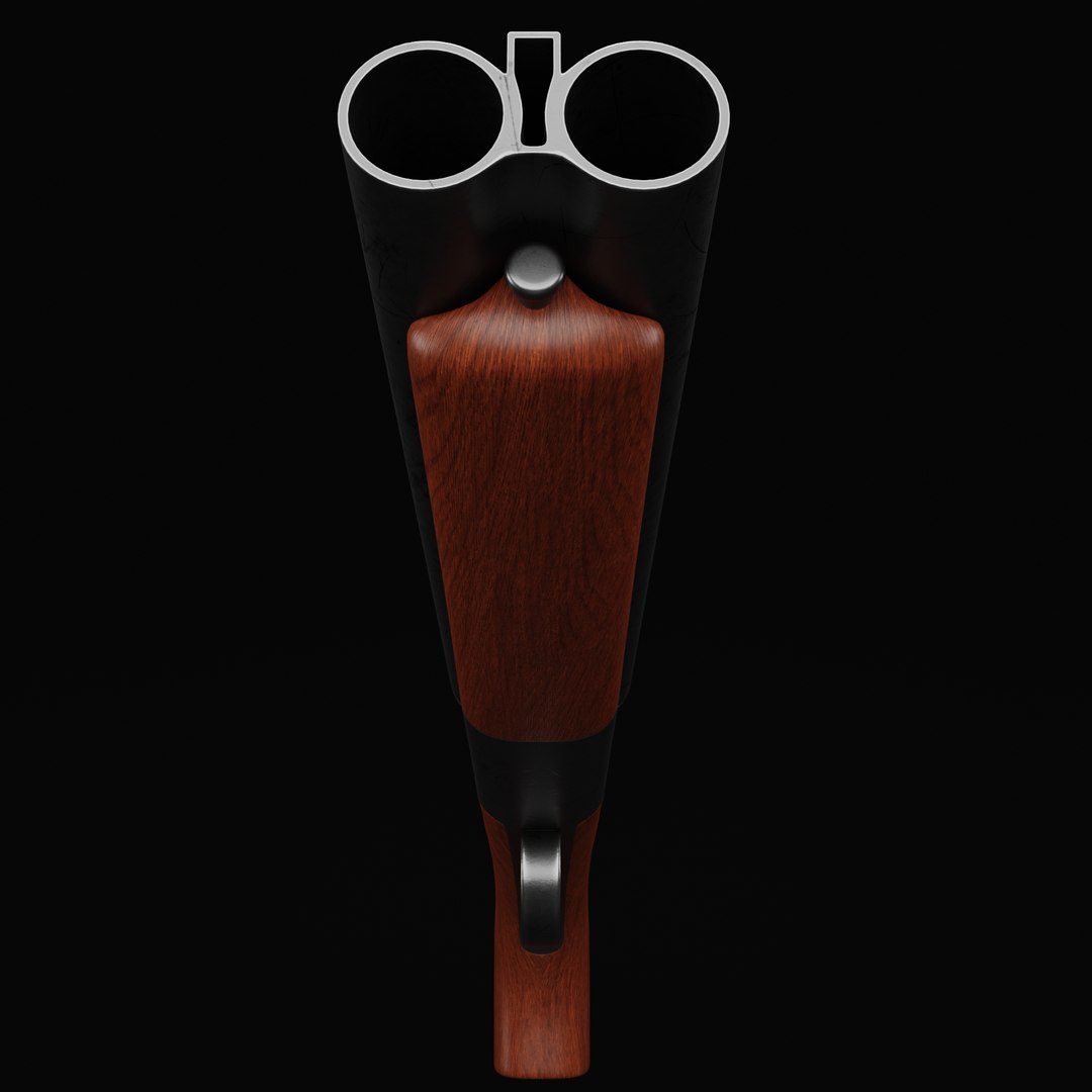 Sawed-off Shotgun 3D Model - TurboSquid 2058794