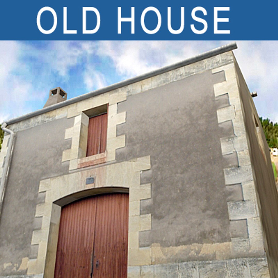 3d Old House Model