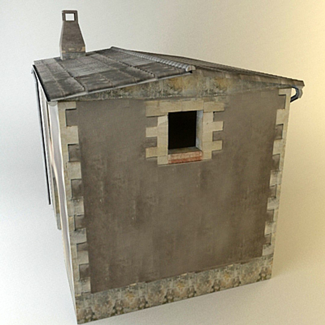 3d Old House Model