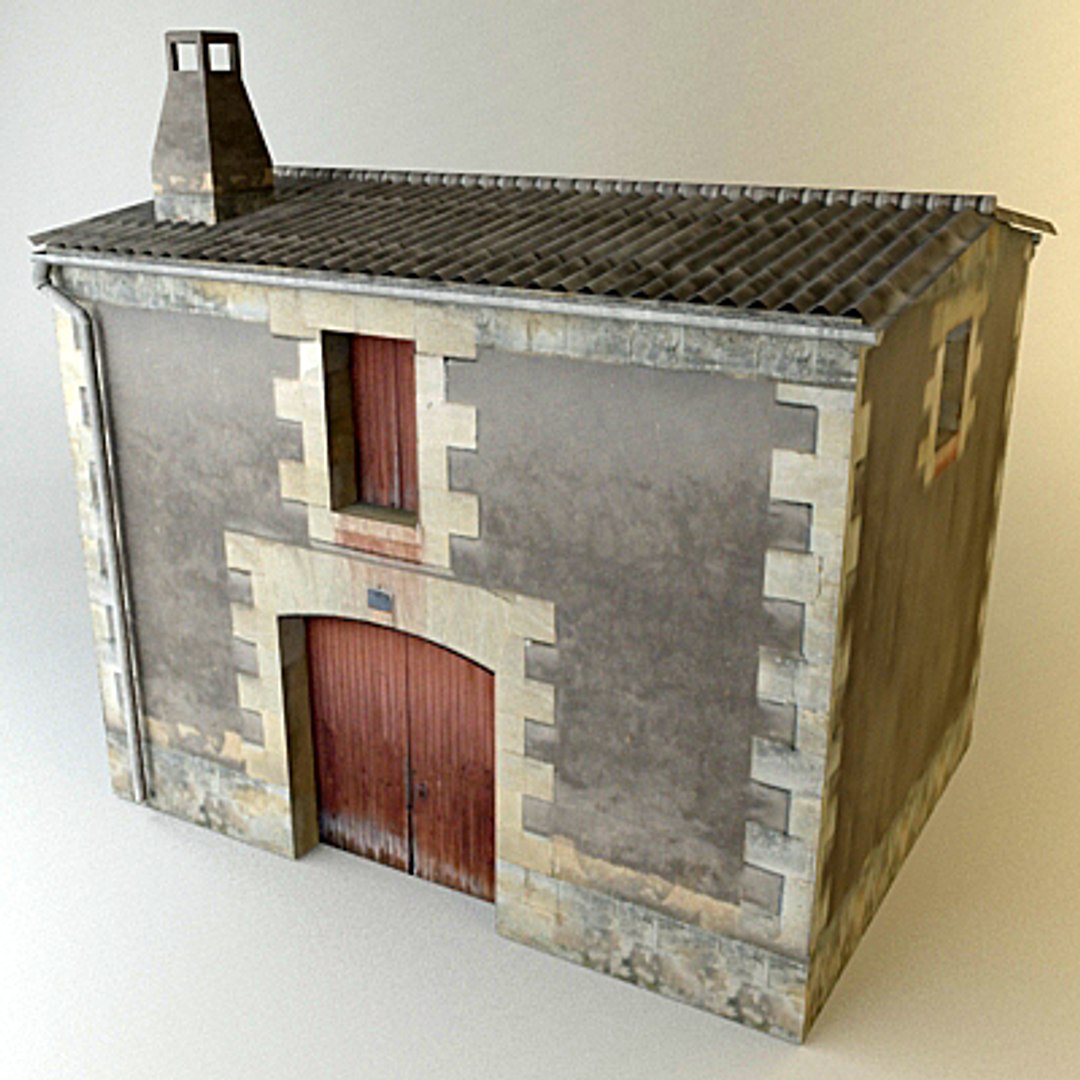 3d Old House Model