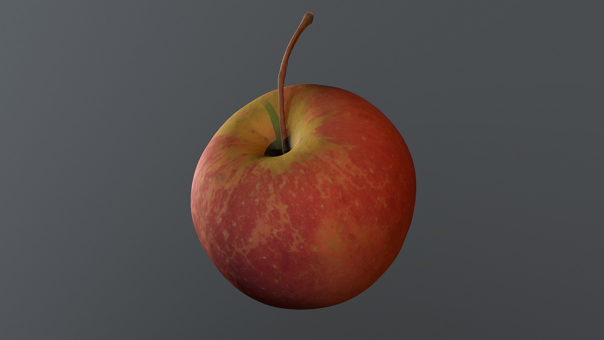 3D hy apple 05 fruit model - TurboSquid 1578451