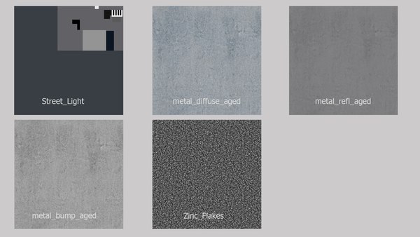 Street light 3D model - TurboSquid 1699679