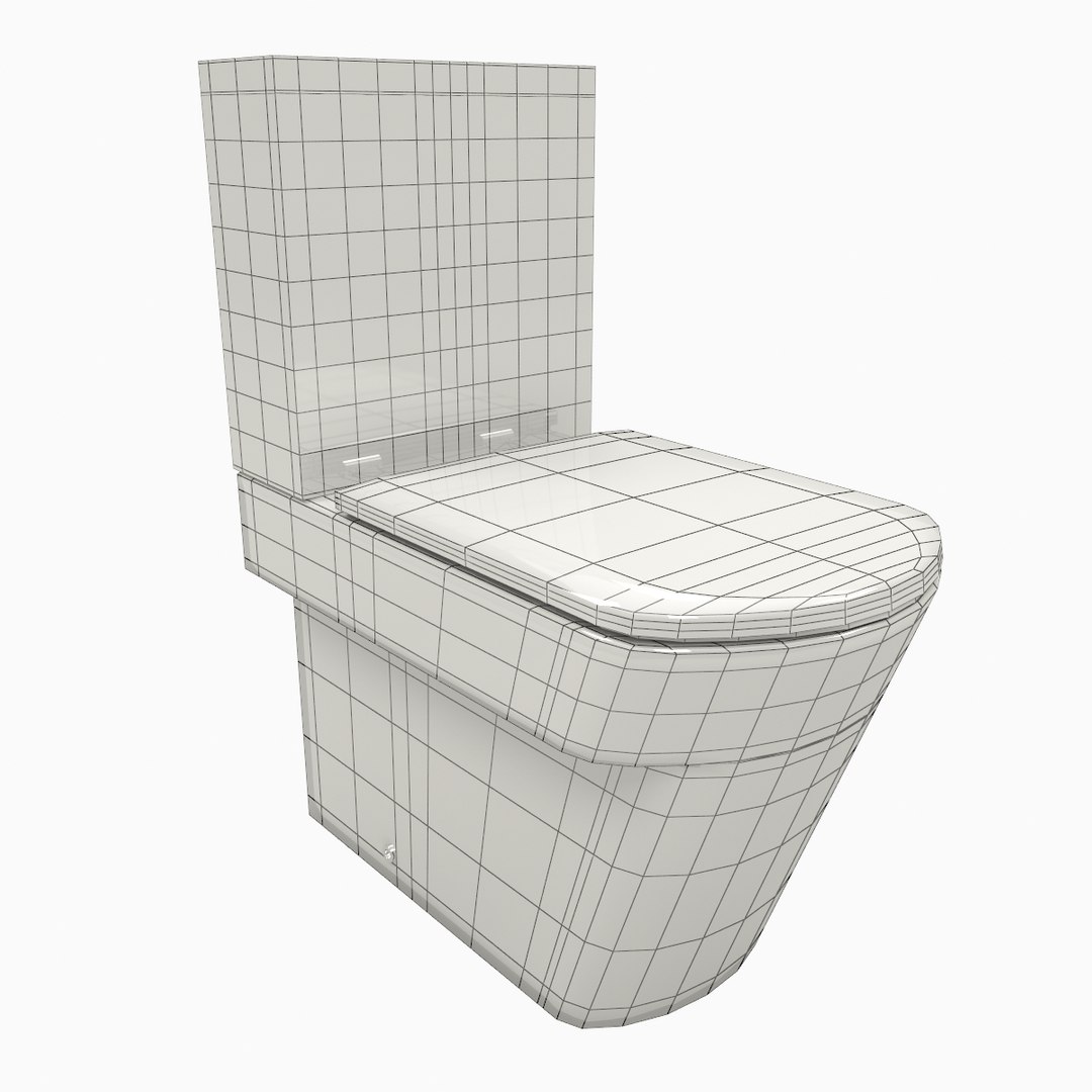3ds Max Toilet
