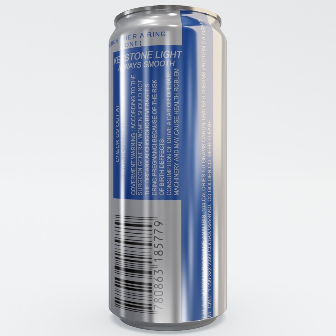 3ds Keystone Light Beer
