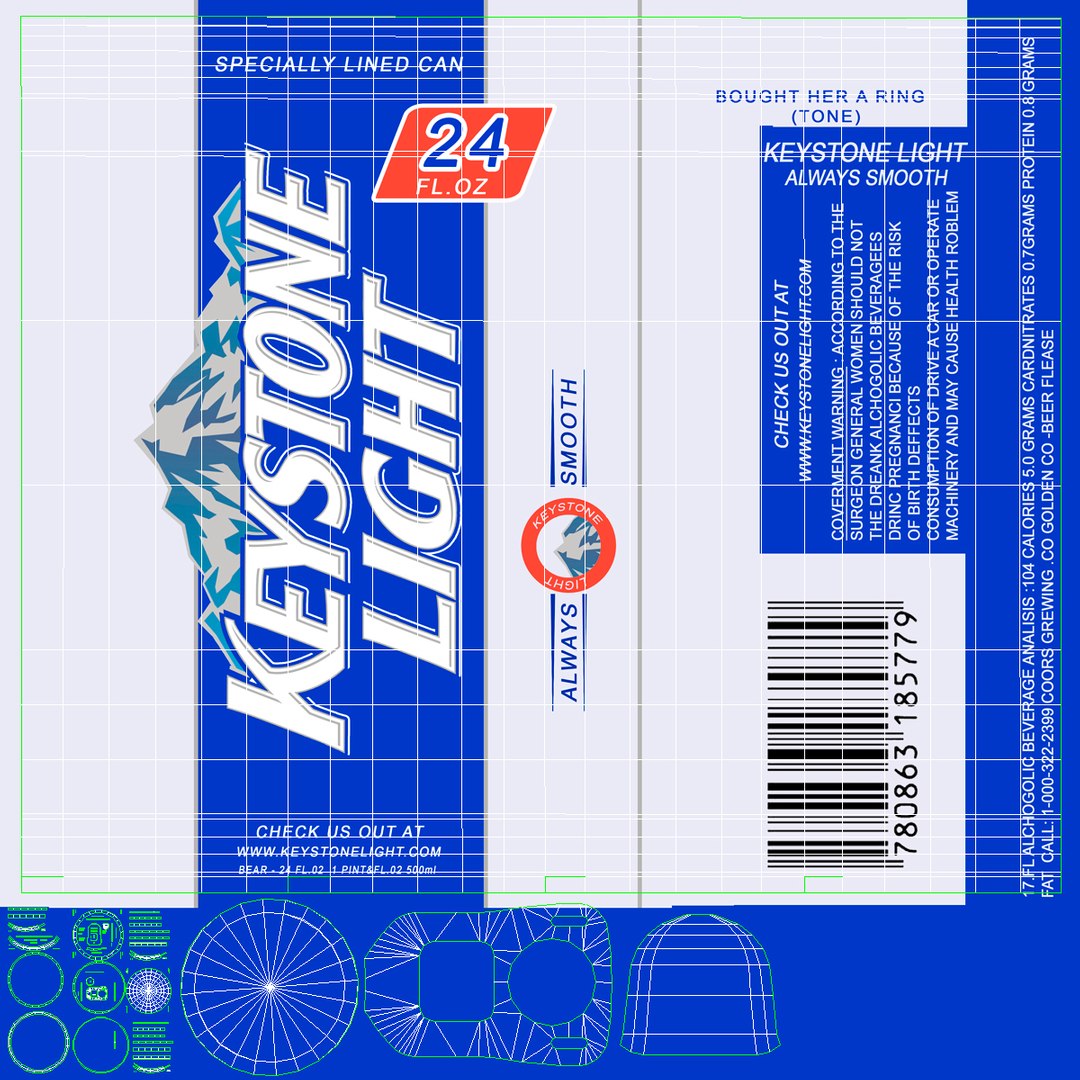 3ds keystone light beer