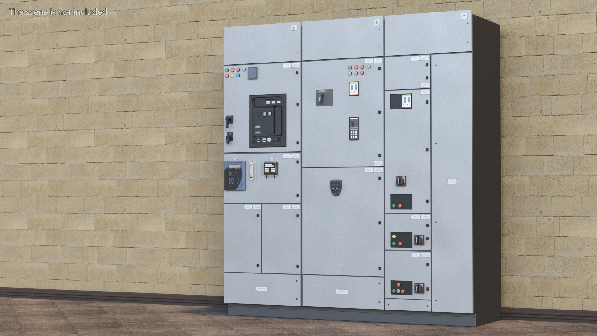 3D Model Main Switchboard - TurboSquid 1974341