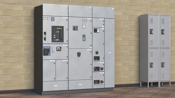 modelo 3d Cuadro de distribución principal - TurboSquid 1974341