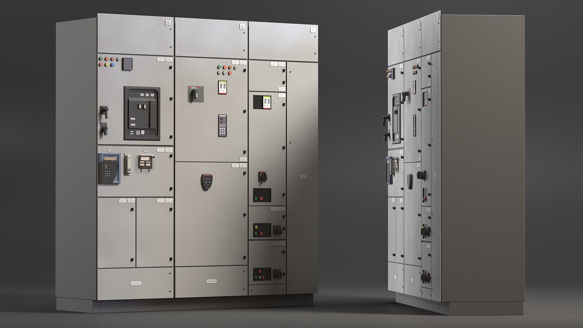 3D Model Main Switchboard - TurboSquid 1974341