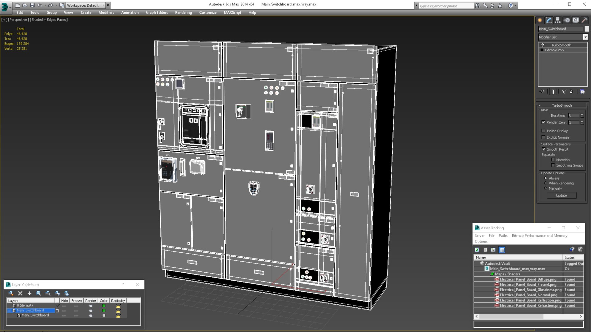 3D model Main Switchboard - TurboSquid 1974341