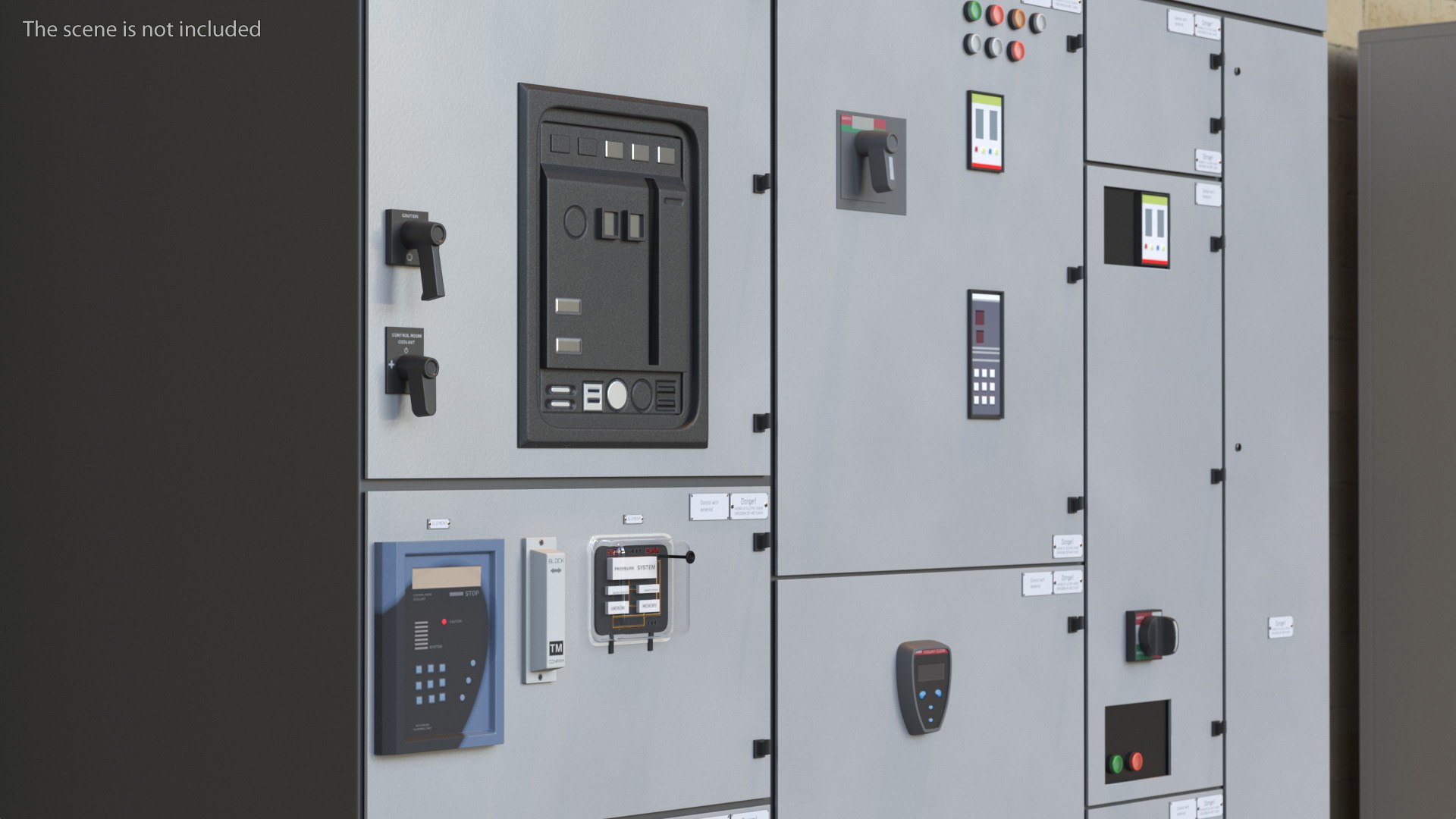 3D Model Main Switchboard - TurboSquid 1974341