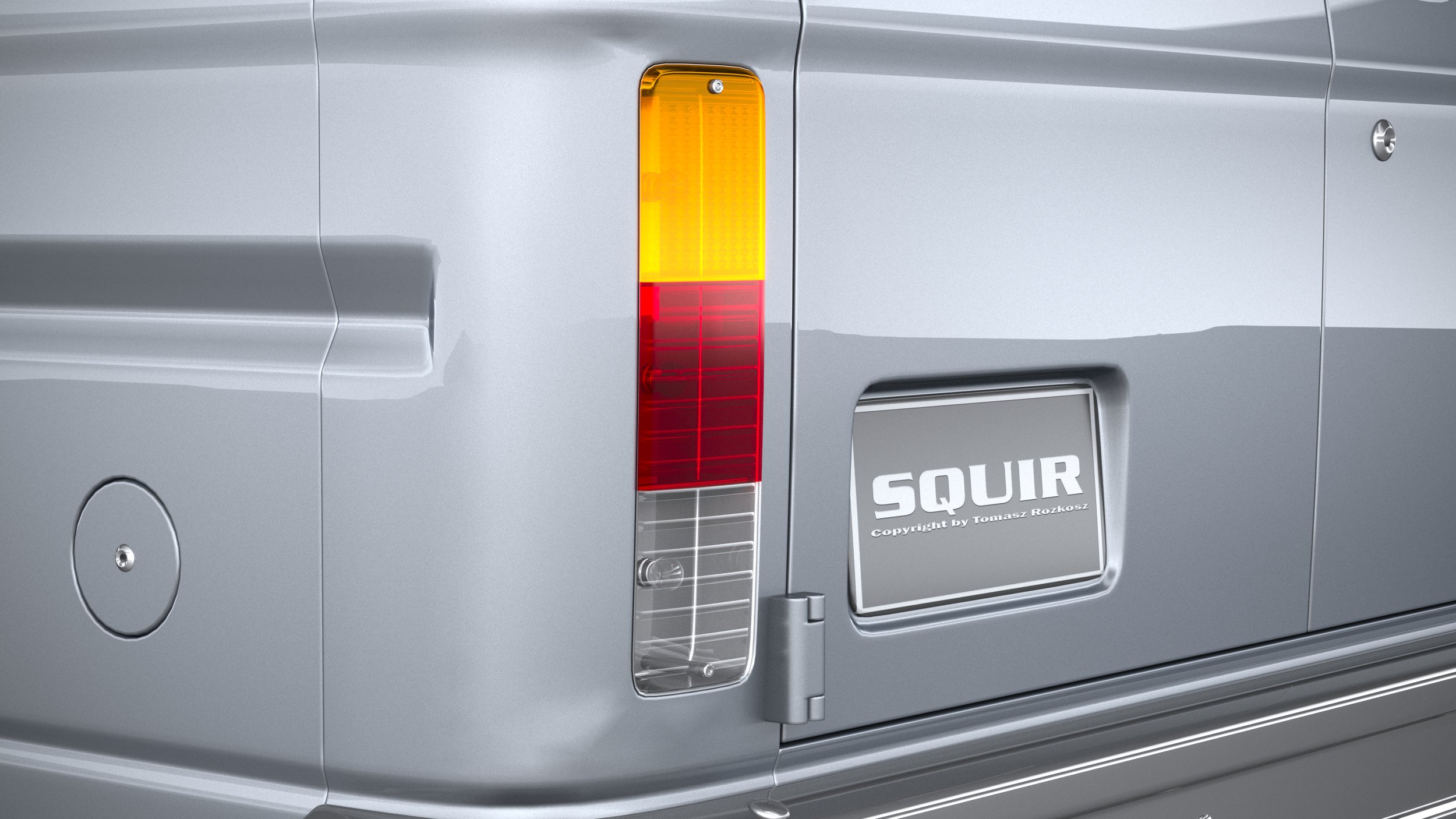 3D generic american van - TurboSquid 1597112