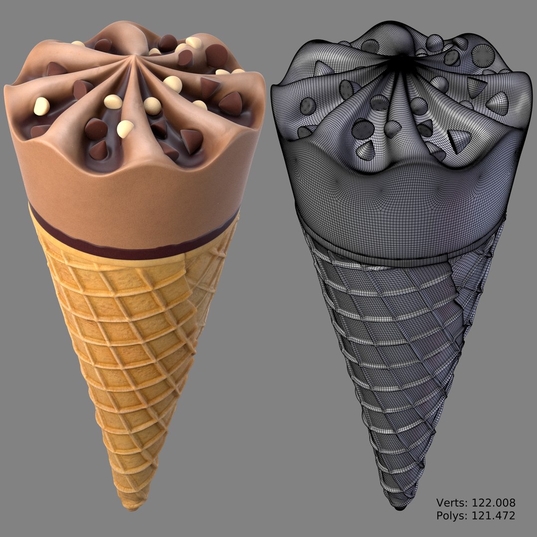 3d Model Ice Cream