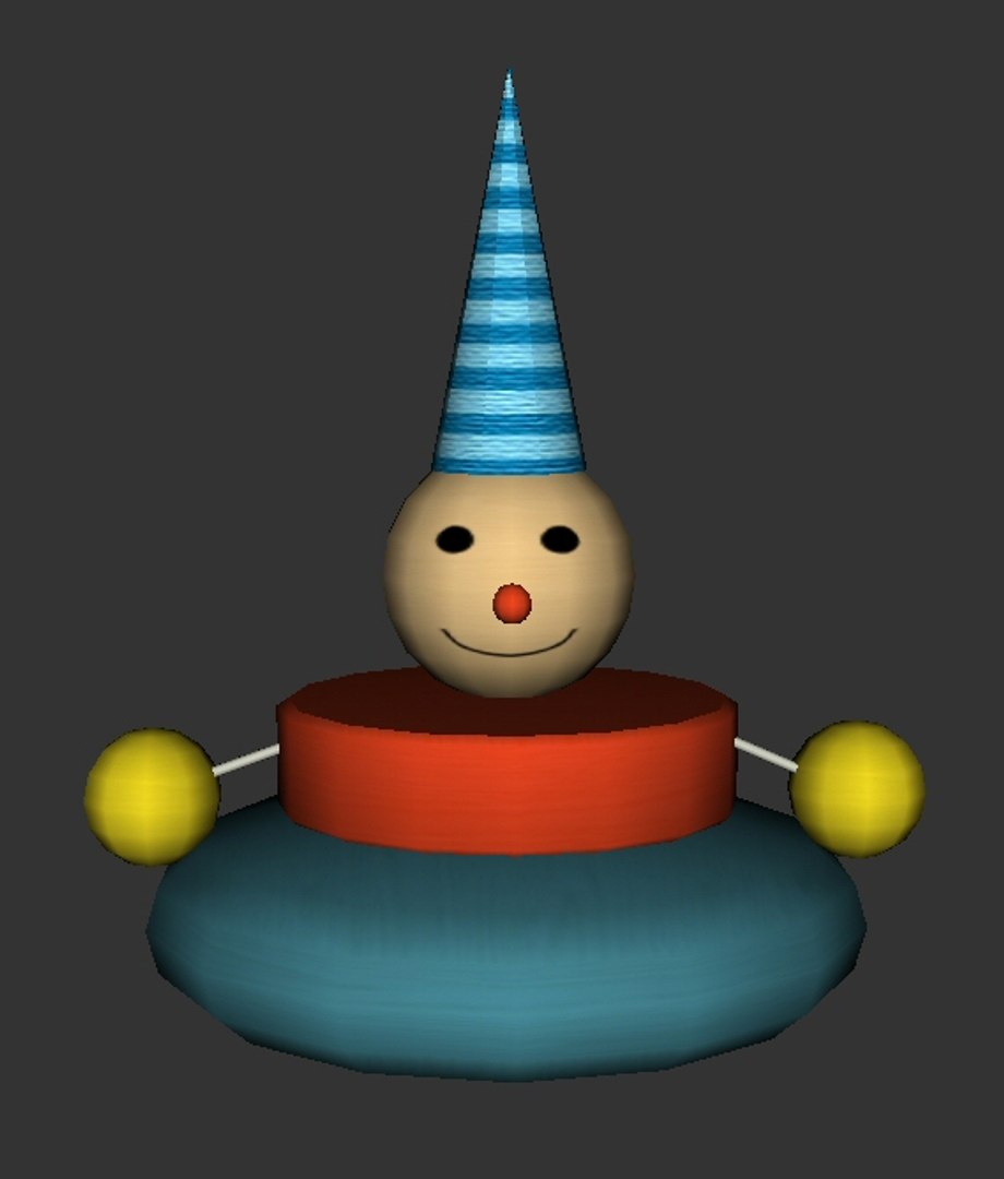 Baby Toy Olli 3d Obj