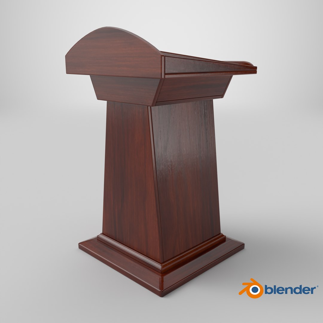 Lectern 3D - TurboSquid 2443297