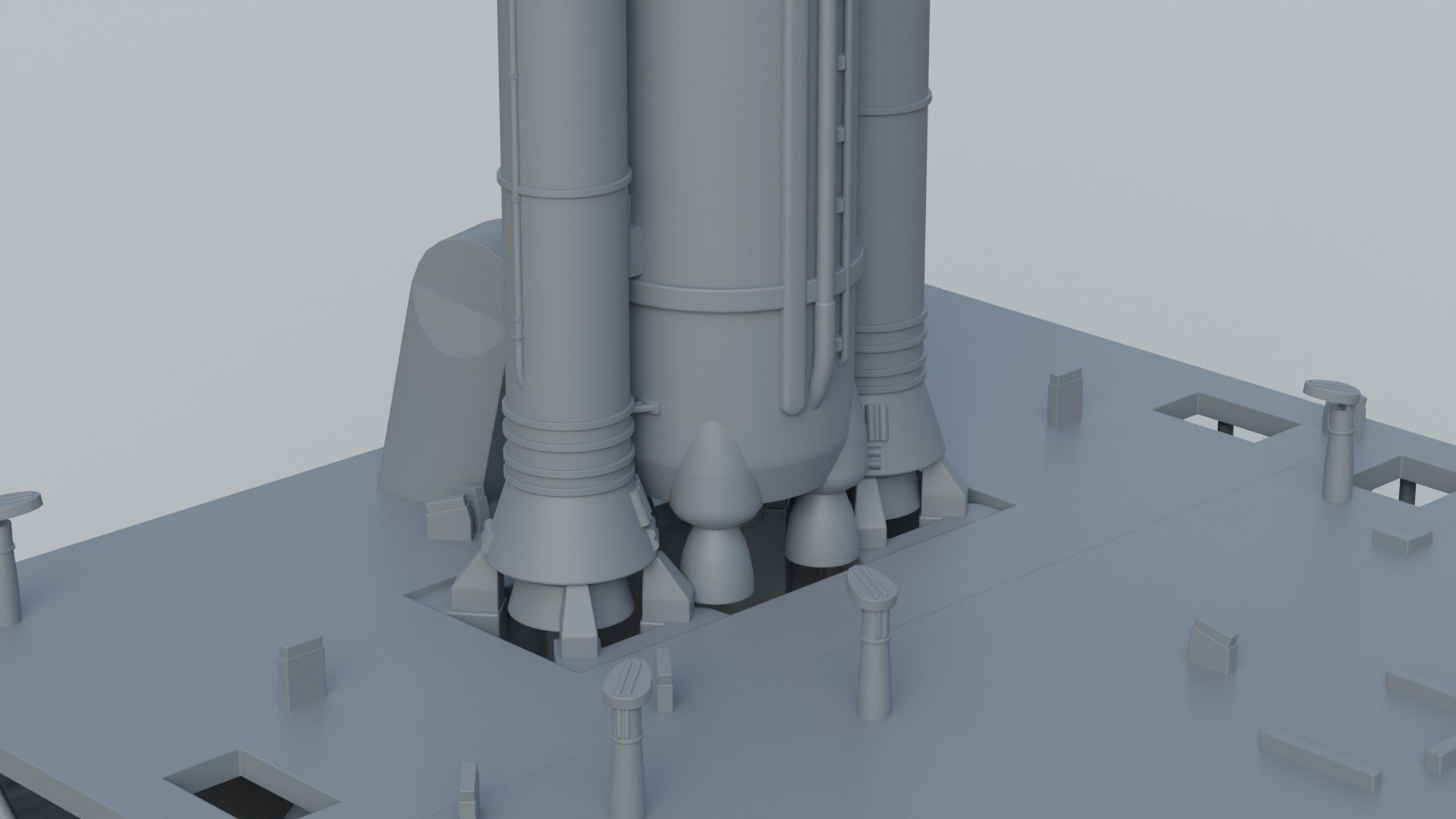 SLS And Tower P3D 3D Model - TurboSquid 2434019