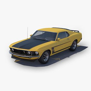 Download 3D Ford Mustang Blender Models - TurboSquid