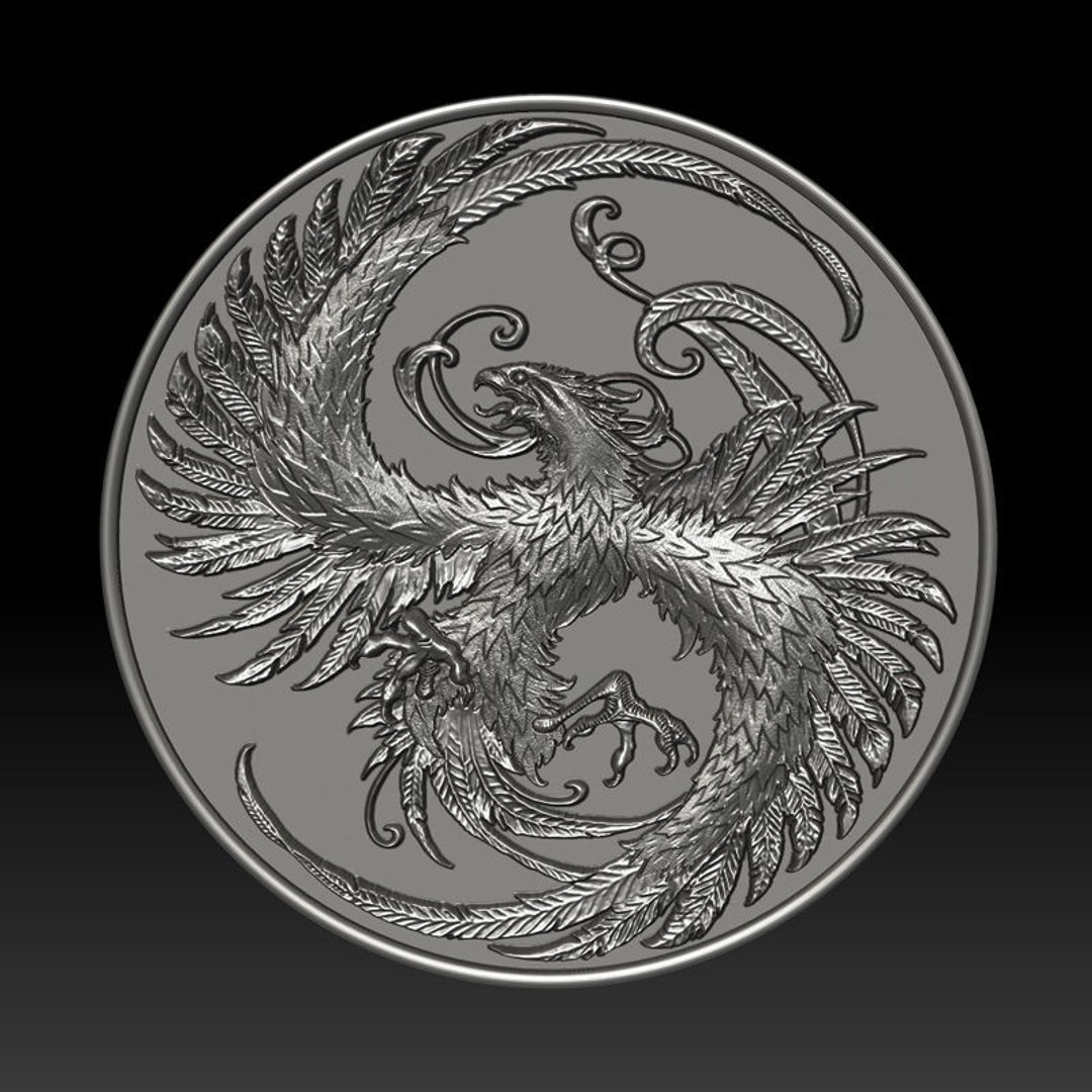 Phoenix Relief 3d Model