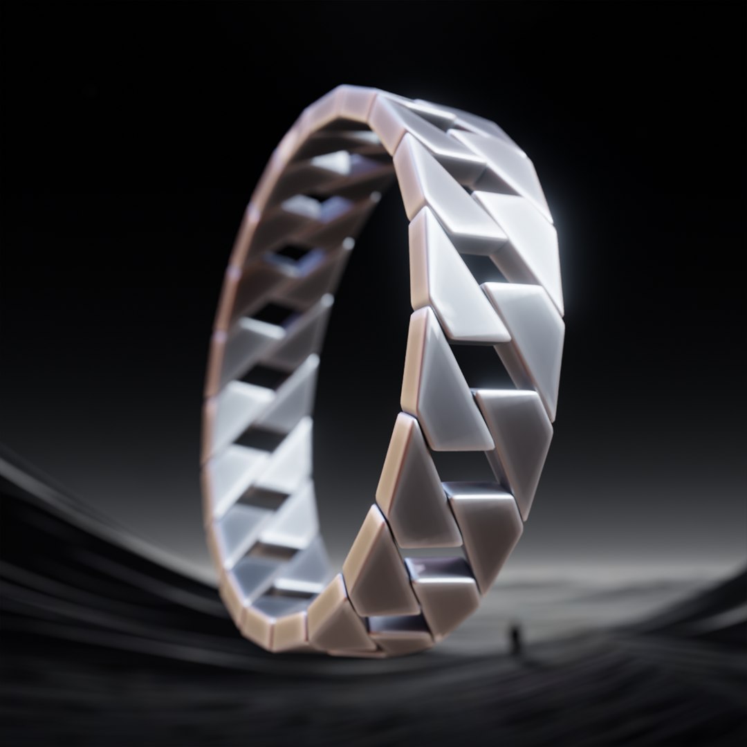 Unique Patterned 3D Ring Design 08 3D - TurboSquid 2359686